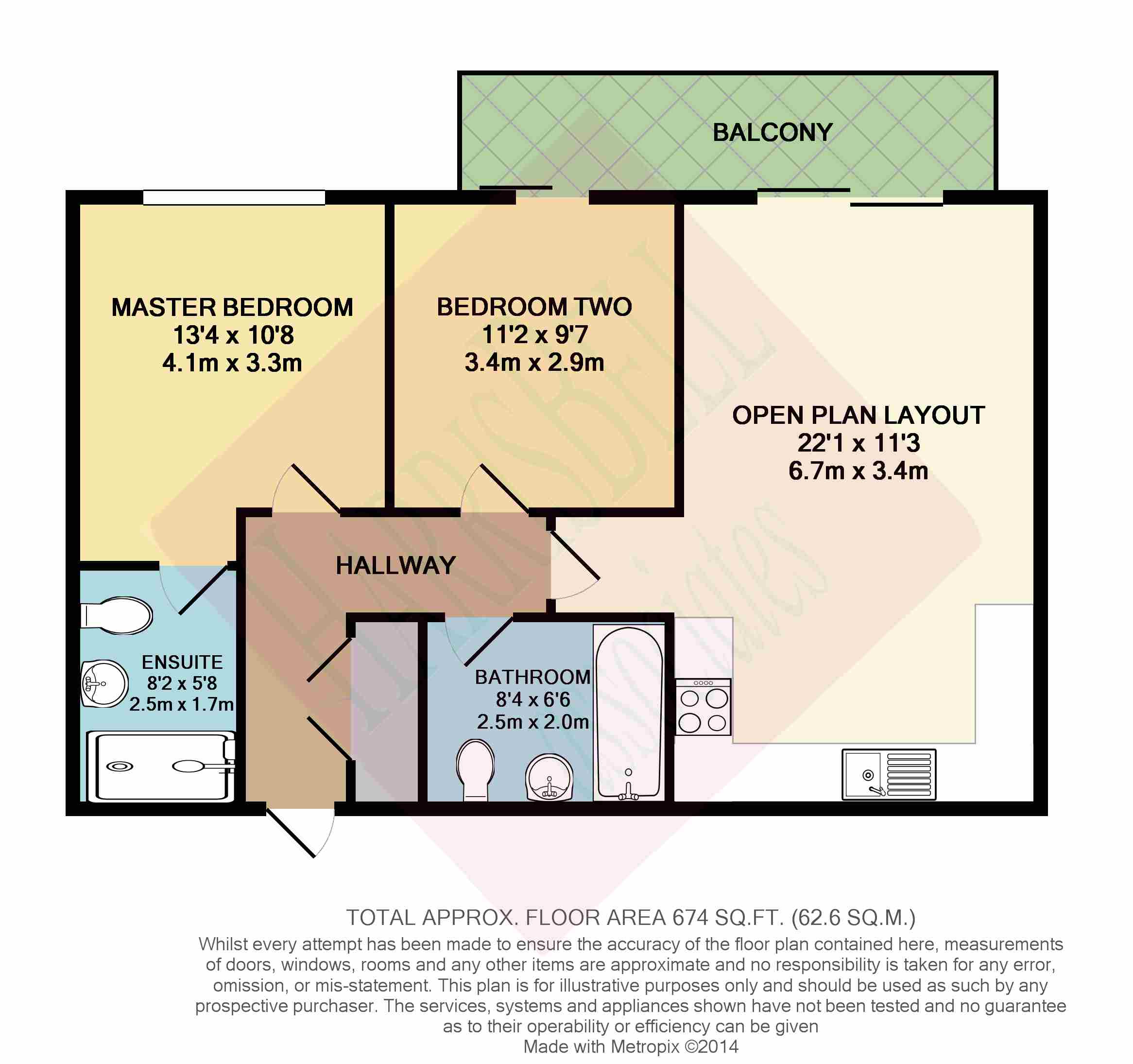 2 bed apartment for sale in Peasholm Gap, Scarborough, YO12 (ref: 693374)