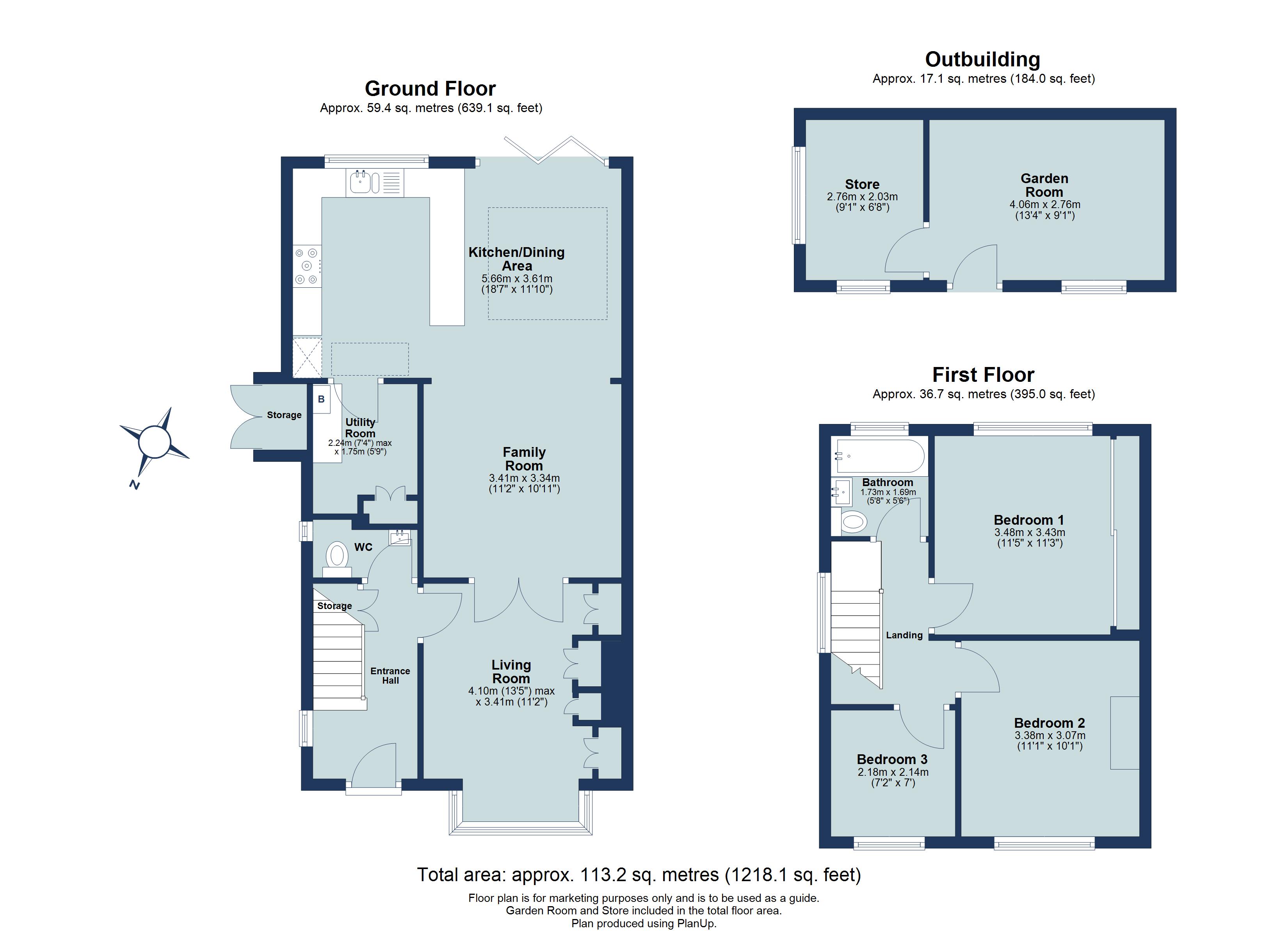 3 bed detached house for sale in Aysgarth Road, Redbourn, AL3 ...