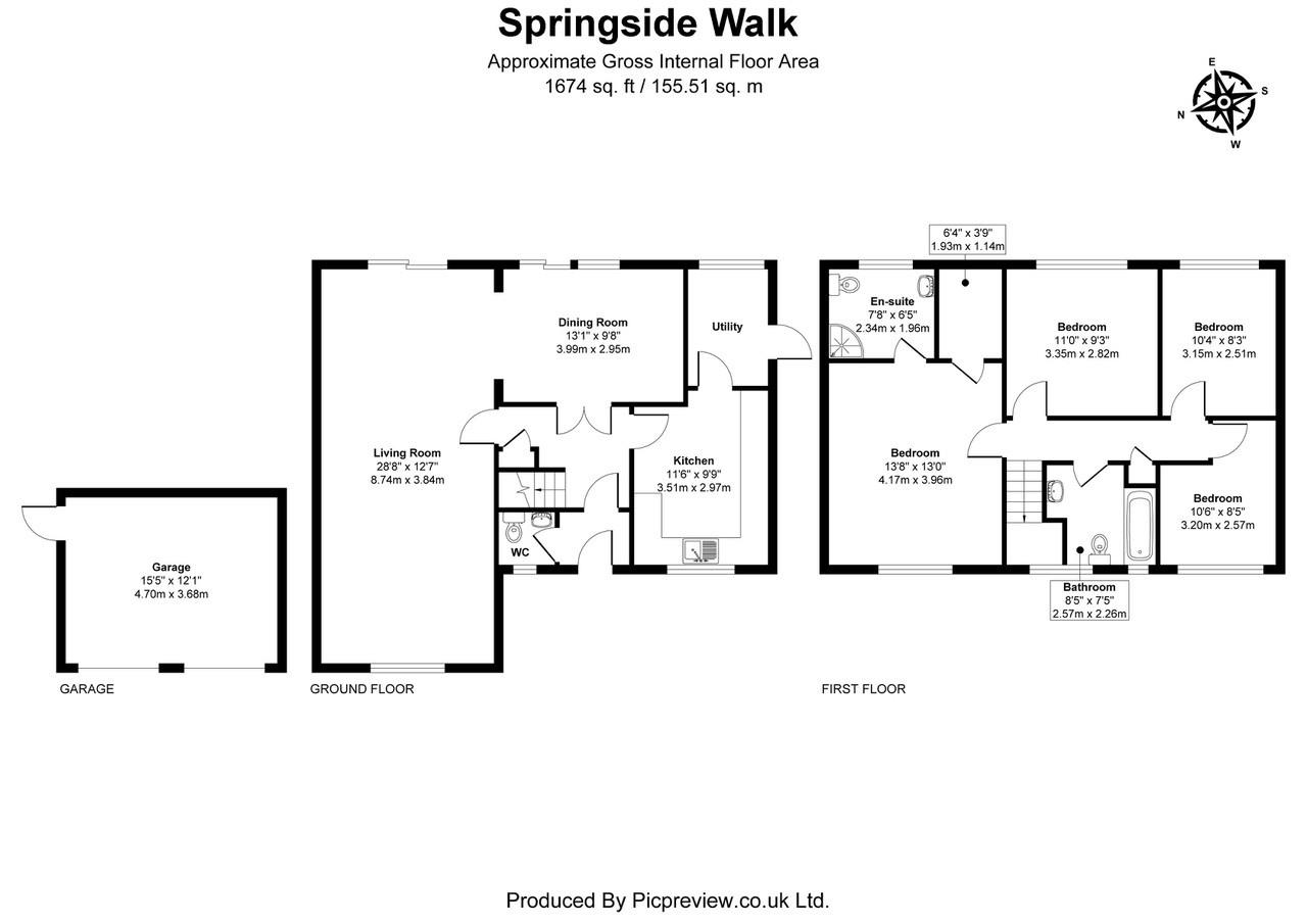 4 bed detached house for sale in Springside Walk, St Leonards-On-Sea ...