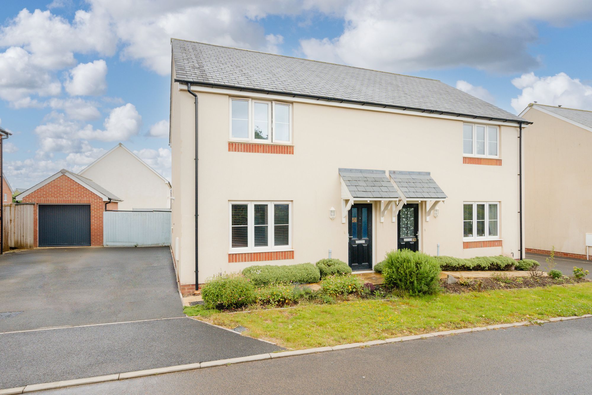2 bed semi-detached house for sale in Willow Rise, Witheridge, EX16 ...
