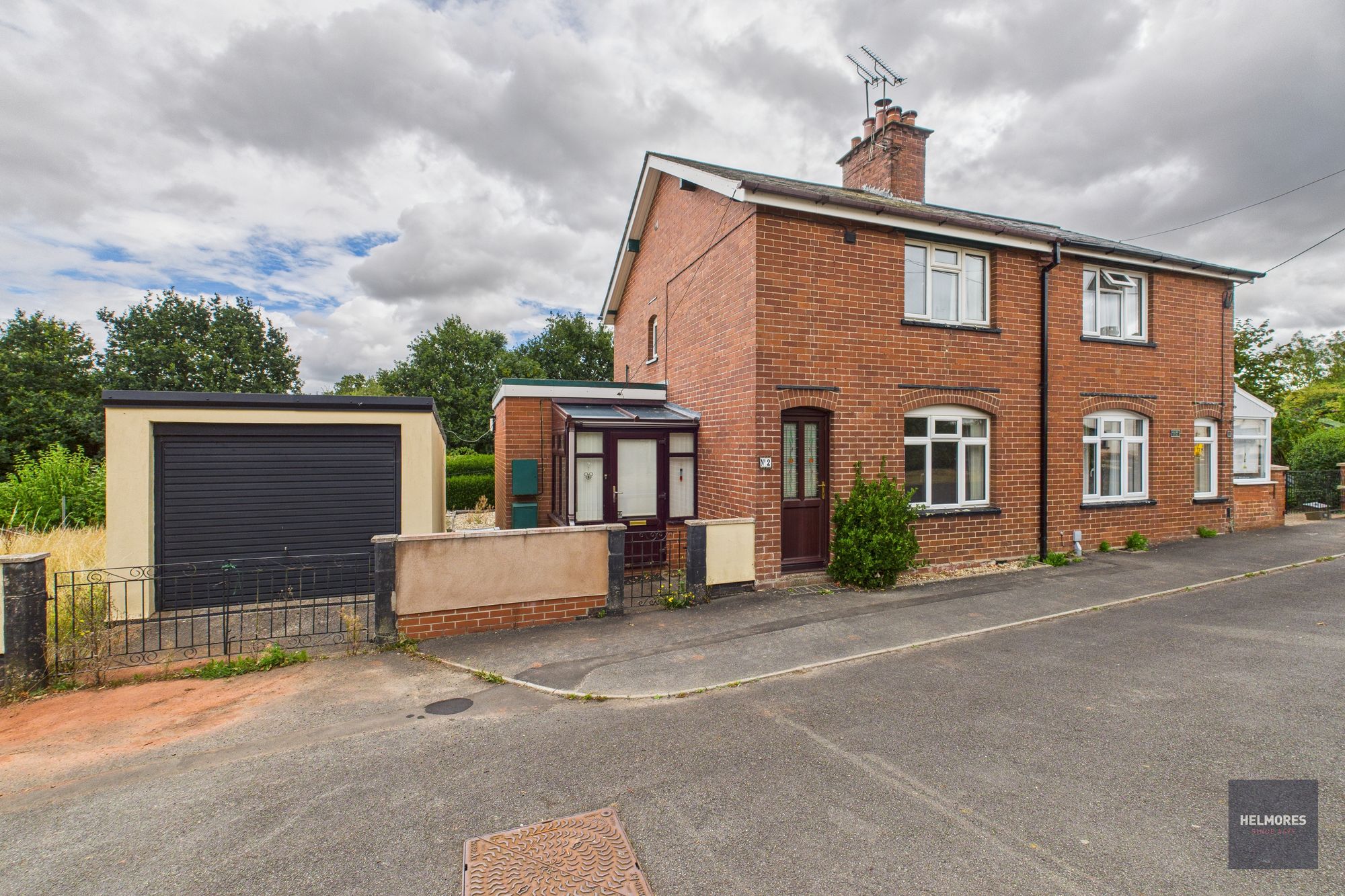 2 bed semi-detached house for sale in Copplestone, Crediton, EX17 (ref ...