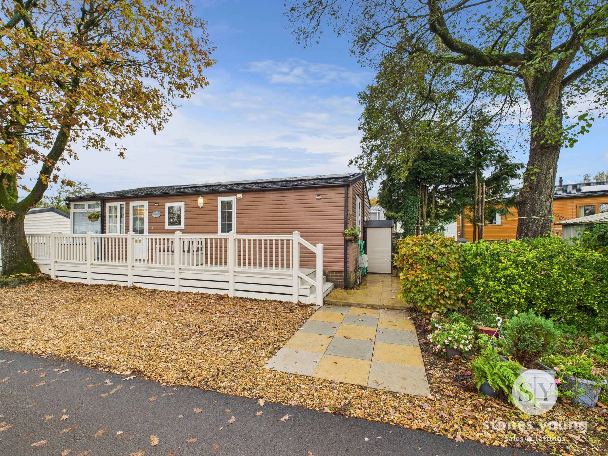 2 bed park home for sale in Three Rivers Woodland Park, West Bradford ...