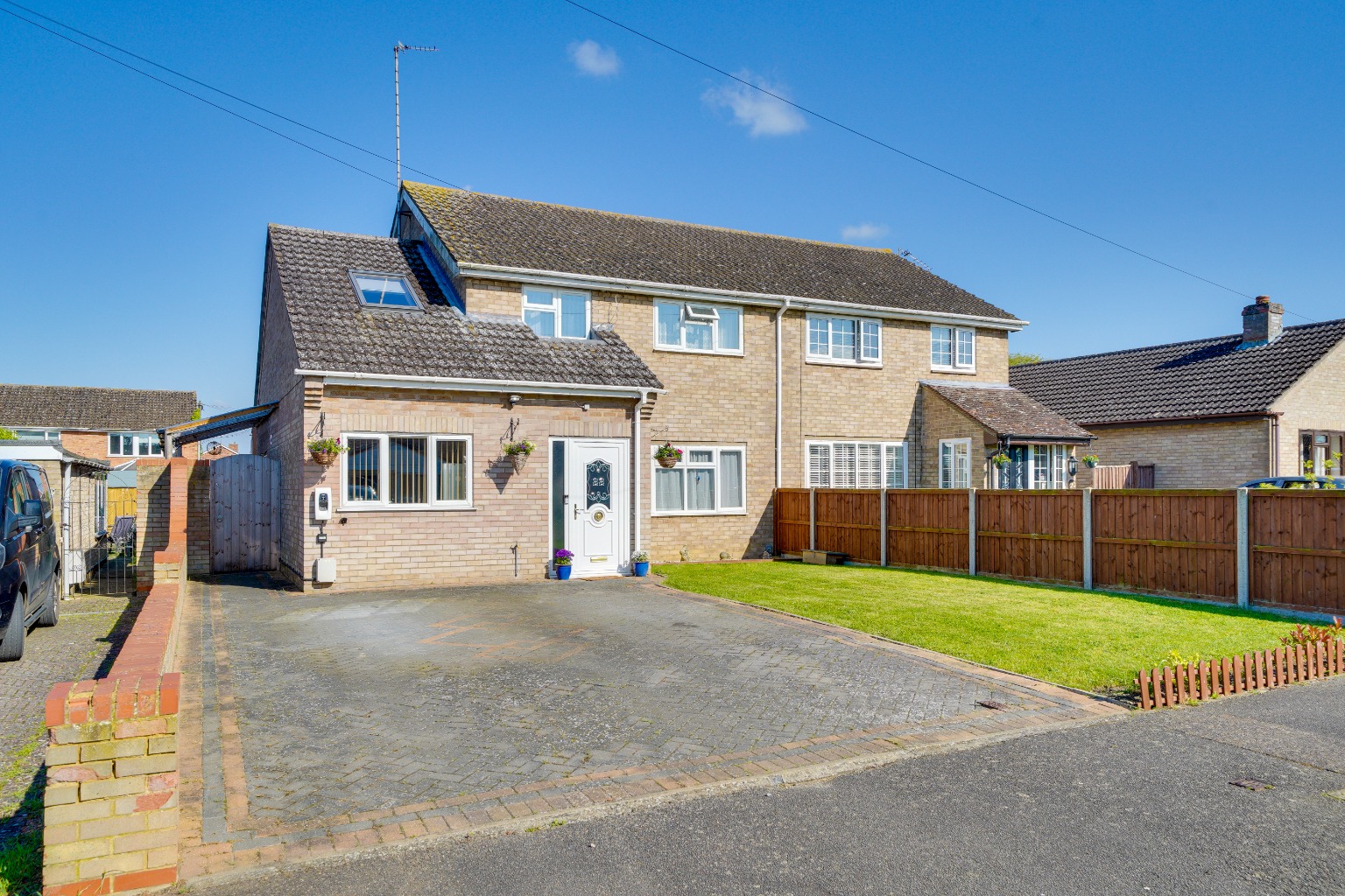 3 bed semi-detached house for sale in Kingsbrook, St. Ives ...