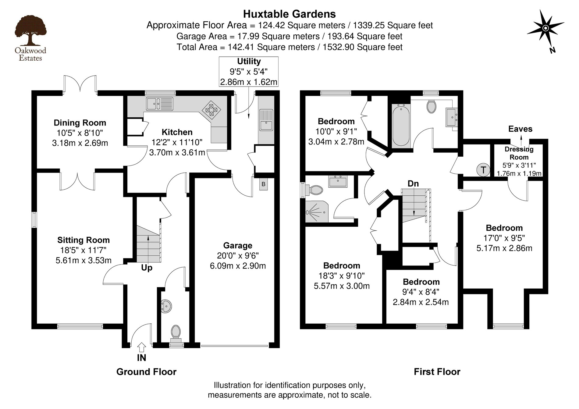 4 bed detached house for sale in Huxtable Gardens, Maidenhead, SL6 (ref ...