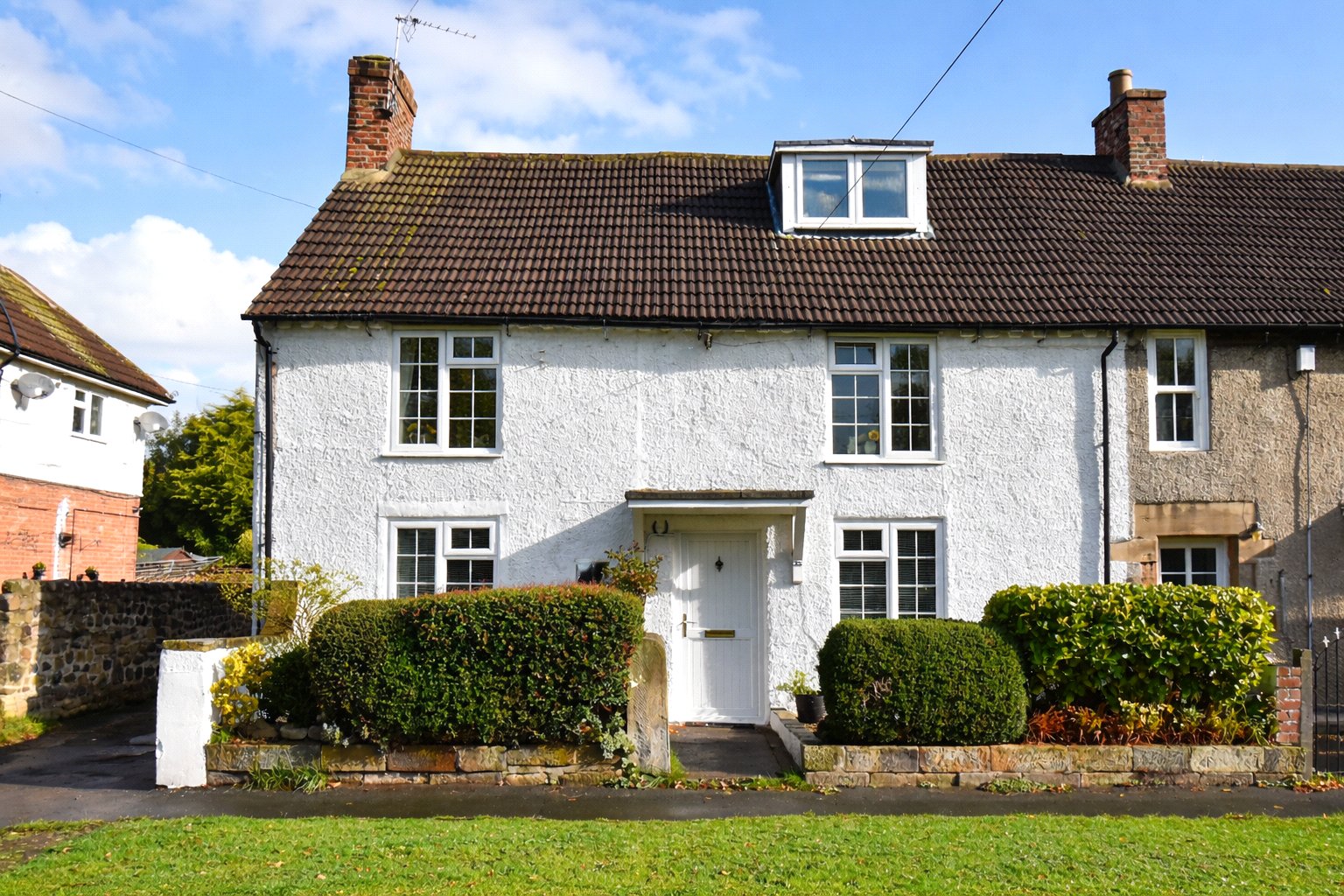 2 bed end of terrace house for sale in The Green, Romanby ...